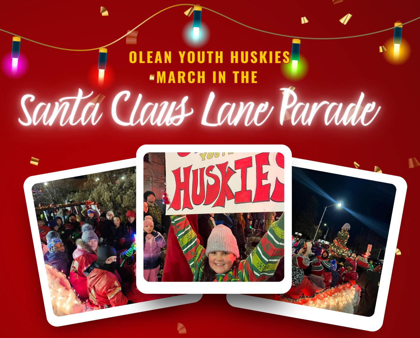 Parade RSVP - Olean Huskies Youth Football & Cheer